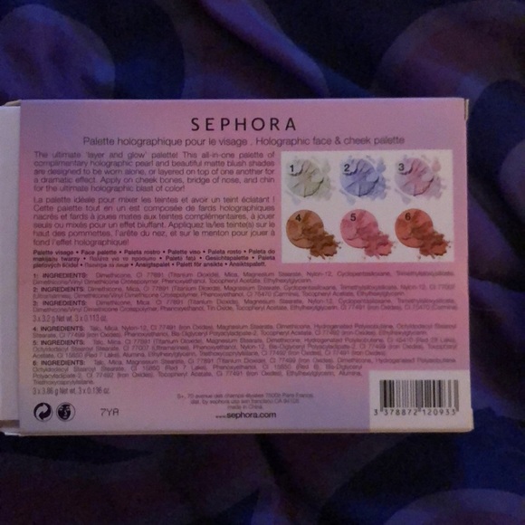 Sephora | Makeup | Sephora Holographic Pallet | Poshmark